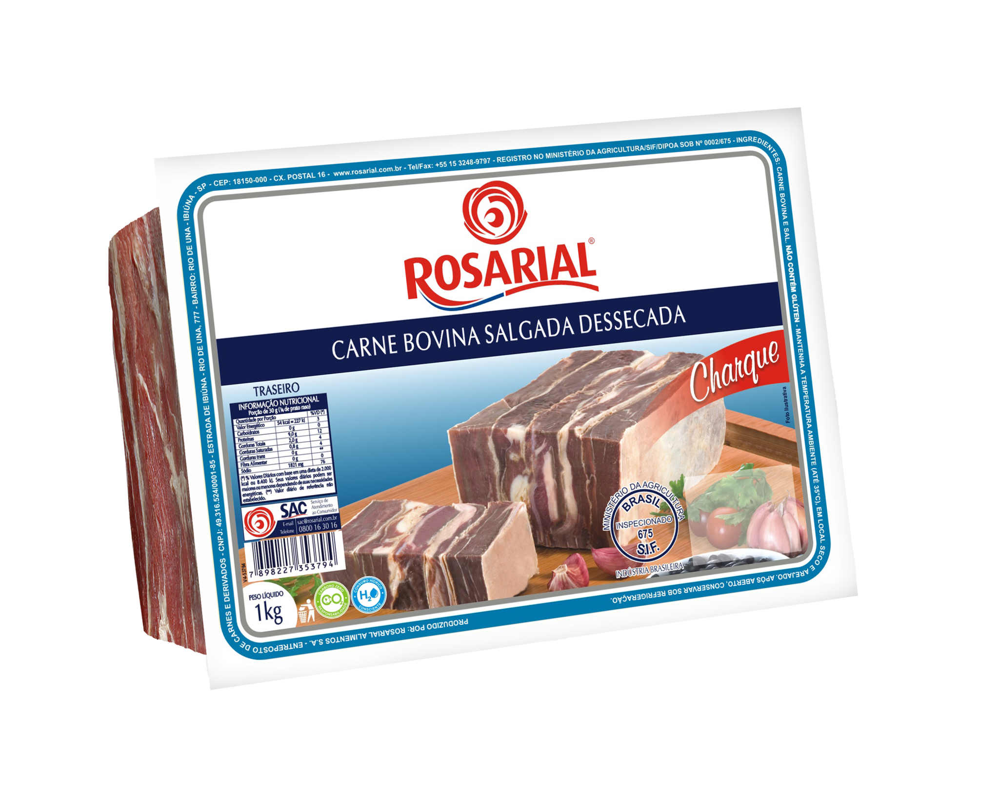Charque Traseiro – Rosarial Alimentos